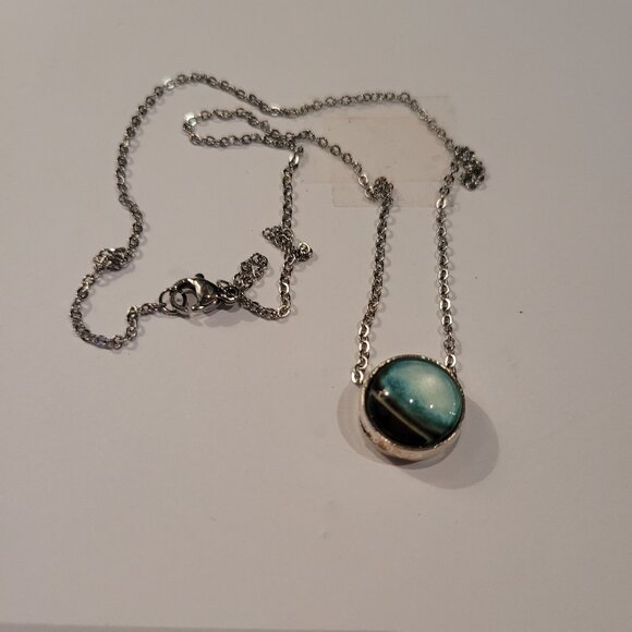 Jewelry | Handcrafted Celestial Jewelry Planet Necklace Uranus | Poshmark